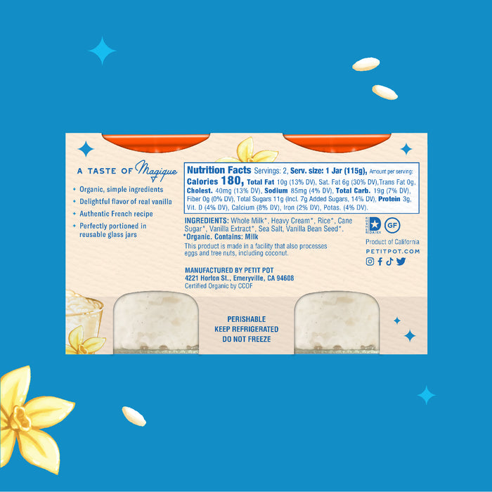 Rice Pudding - Vanilla Rice Pudding